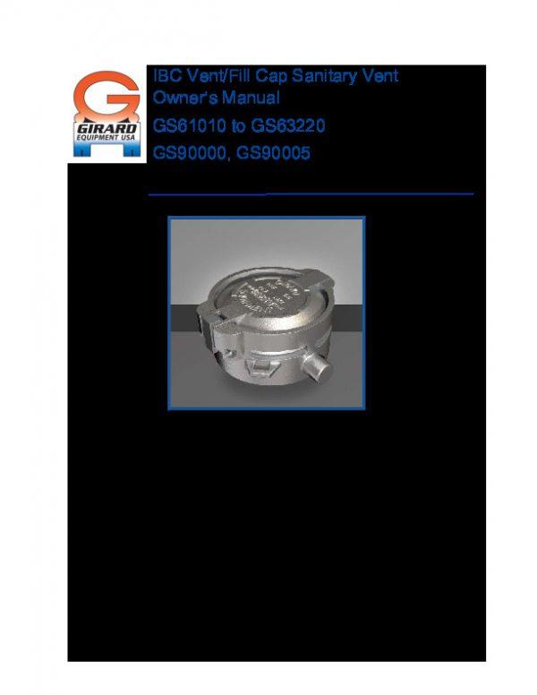 IBC Vent Fill Cap - Girard Equipment, Inc.